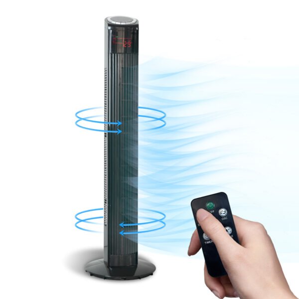 Remote Control 36 Inch Tower & Pedestal Fans Leafless Ventilateur Stand ...