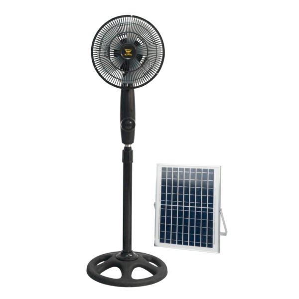 Factory Directly 10 Inch Stand Fan AC DC Motor 12000mah 9V 15W Mobile ...